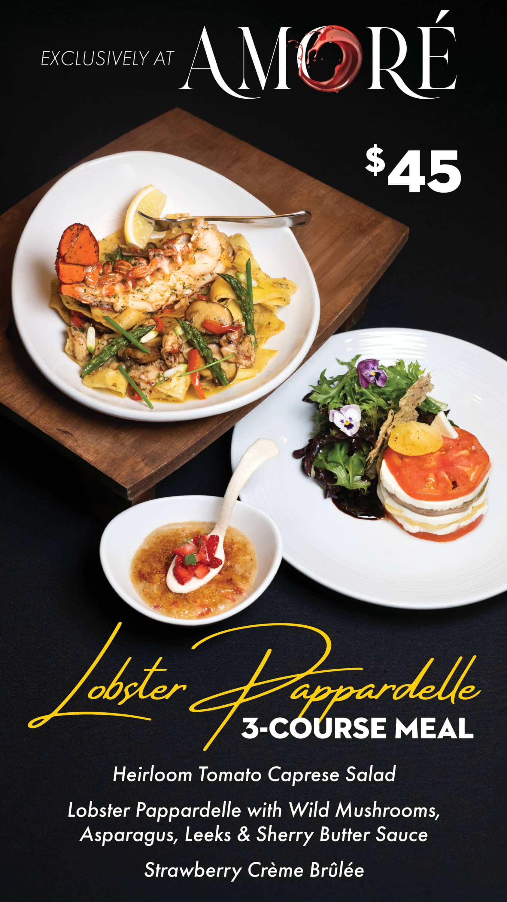 Amore | Fine Dining | Spirit Mountain Casino